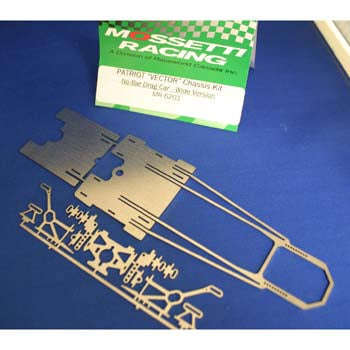 MOSSETTI VECTOR NO BAR DRAG CHASSIS KIT WIDE VERSION — Team EAM, Inc